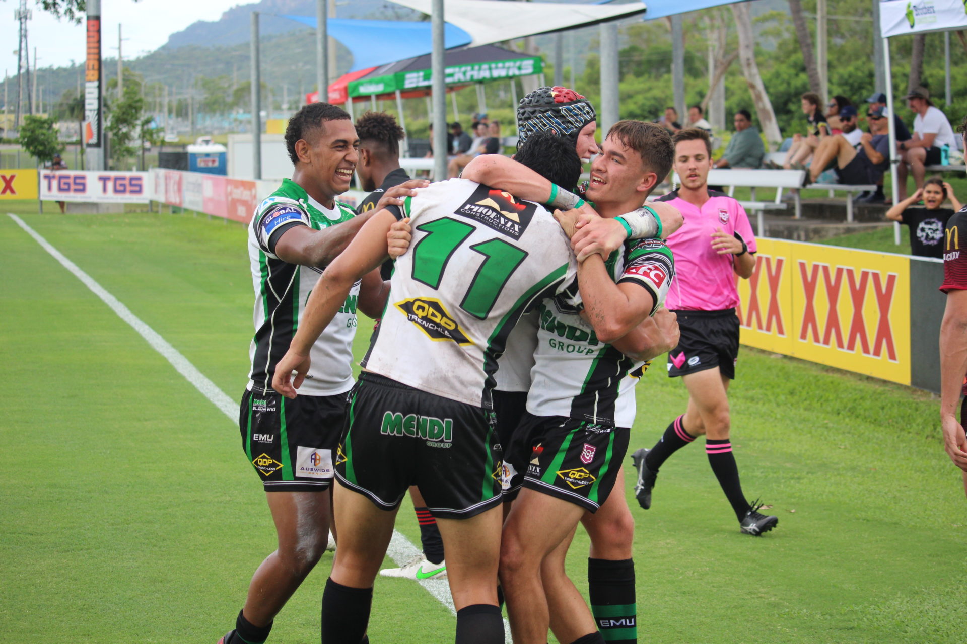 U18s Mendi Blackhawks Win First Home Game For 2021